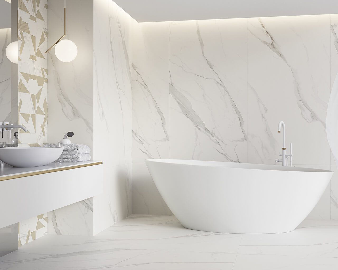 PARADYZ CALACATTA – photo and design catalog of bathroom and kitchen ...