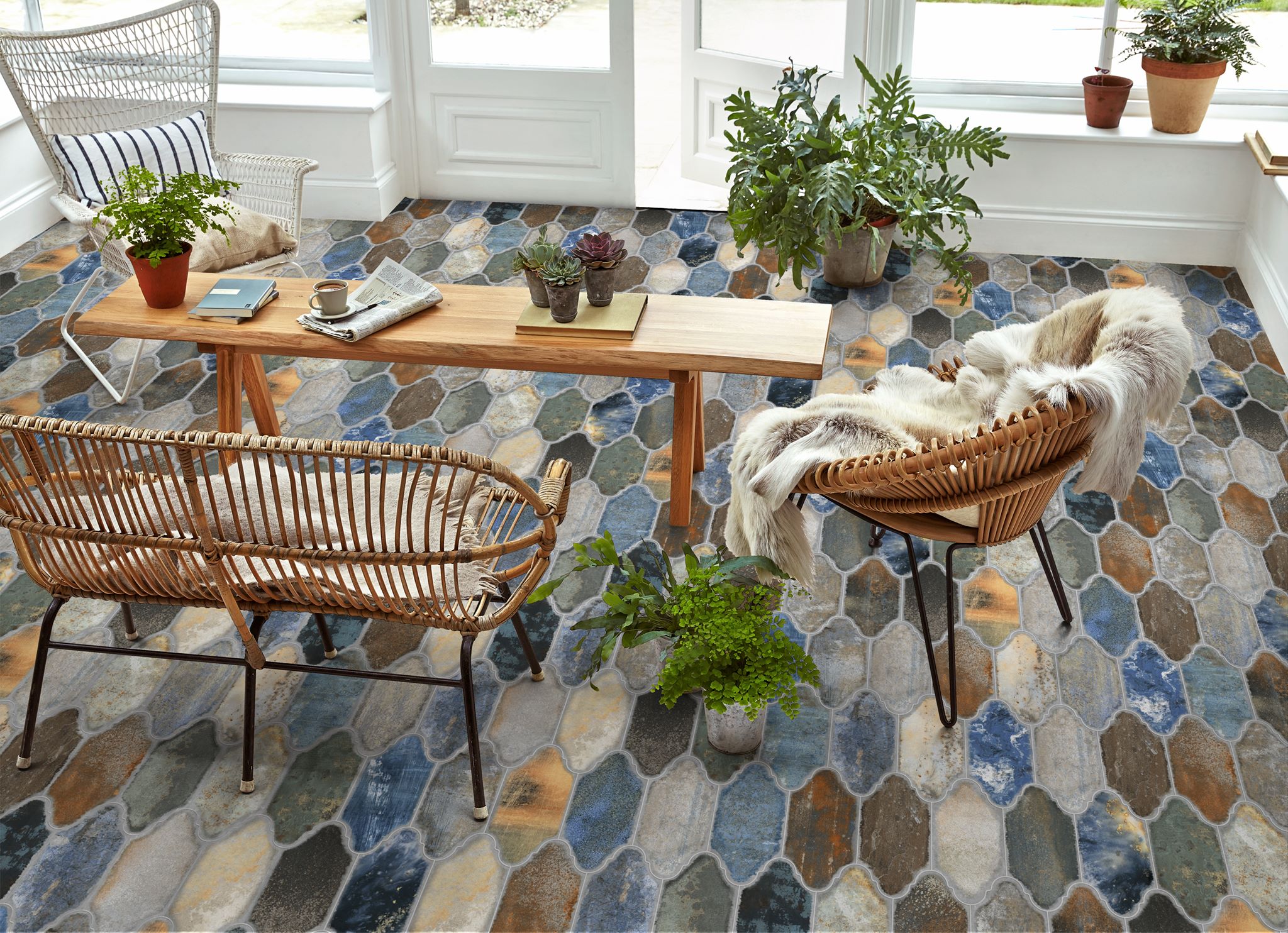 Porcelaine tiles CODICER 95 DORNE – photo and design catalog of ...