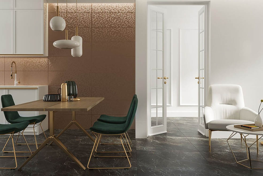 Wall tiles PARADYZ SHINY LINES – photo and design catalog of bathroom ...