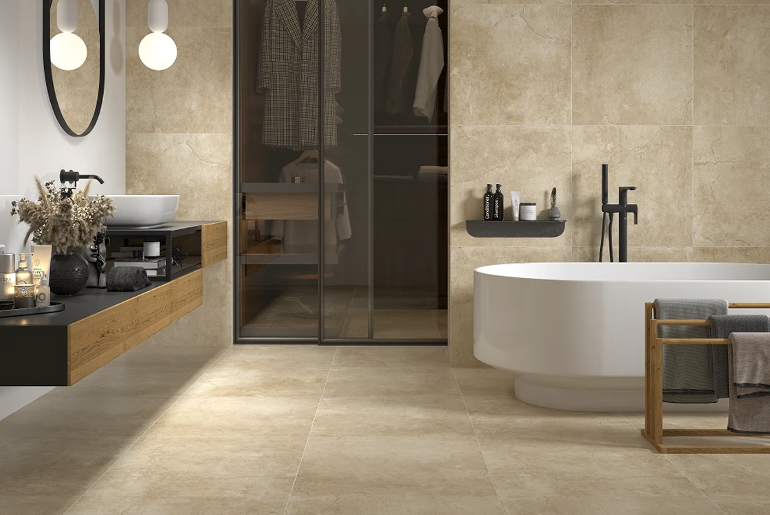 Porcelaine tiles CERRAD TERMINAL – photo and design catalog of bathroom ...