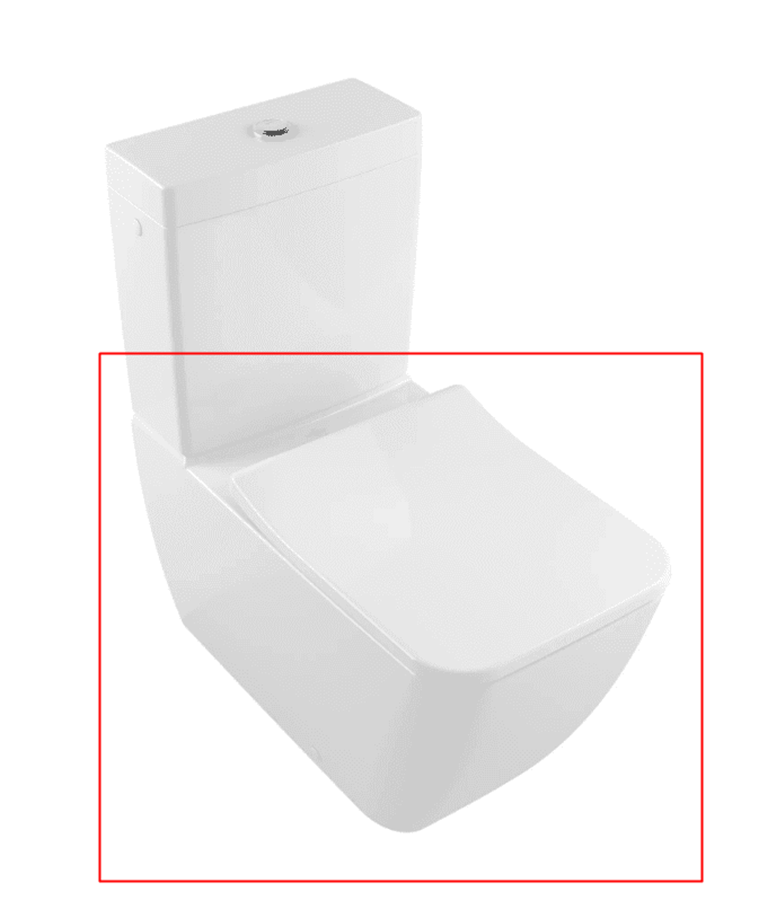 VENTICELLO Чаша підлогового унітазу Rimless (4612R001) - купити у ...