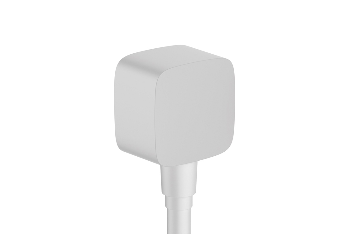 Шлангове під'єднання FixFit E зі зворотнім клапаном, Matt White ...