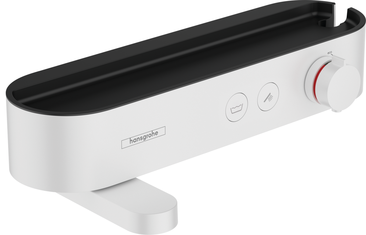 Термостат ShowerTablet Select 412 мм для ванни Matt White (24340700 ...