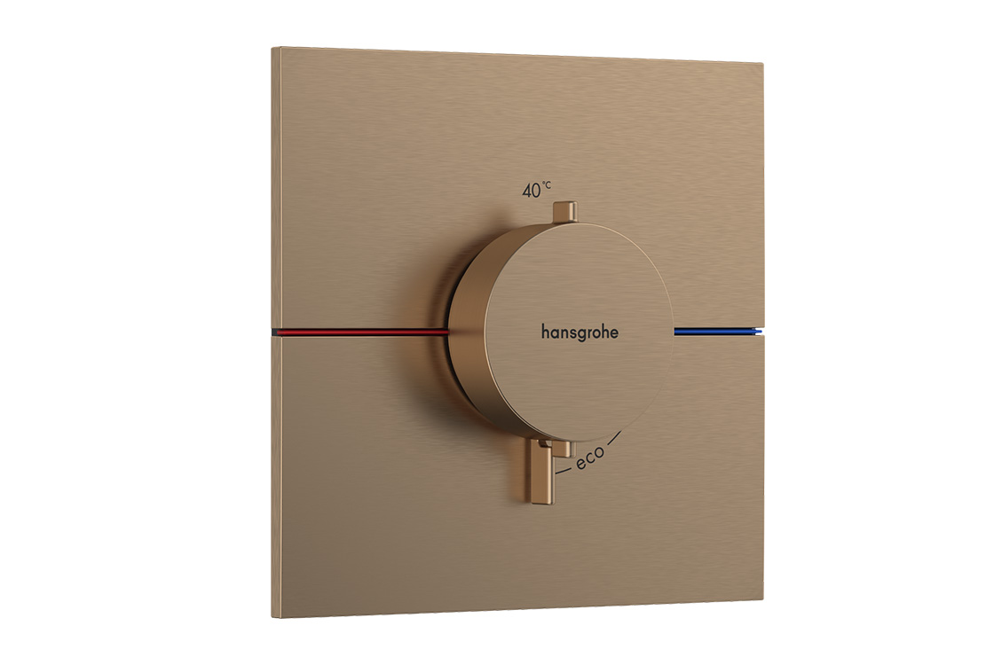 Термостат прихованого монтажу ShowerSelect Comfort E HighFlow, Brushed ...