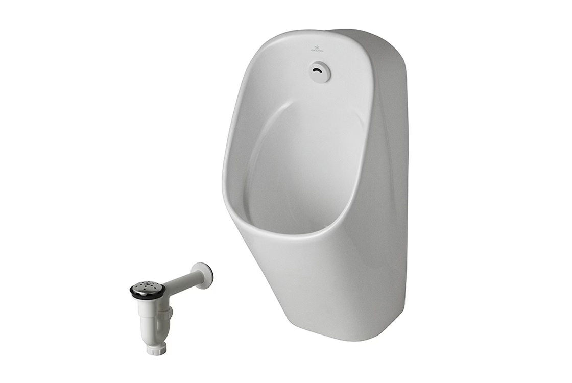 ACRO COMPACT, Пісуар підвісний з сенсорним зливом, white (100345412 ...